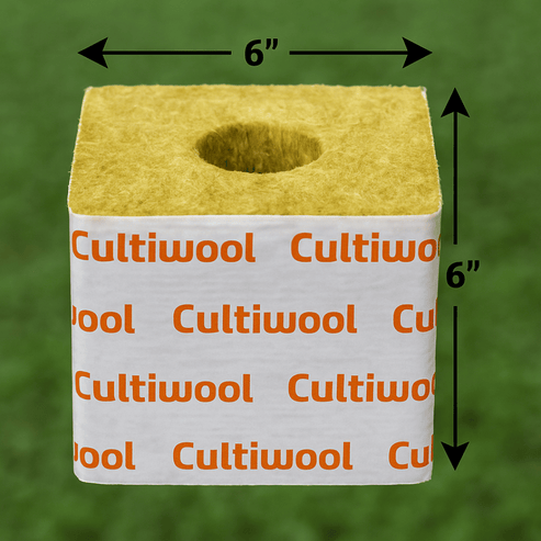 Bulk Cultiwool Rockwool Grow Cubes | Donut Ring